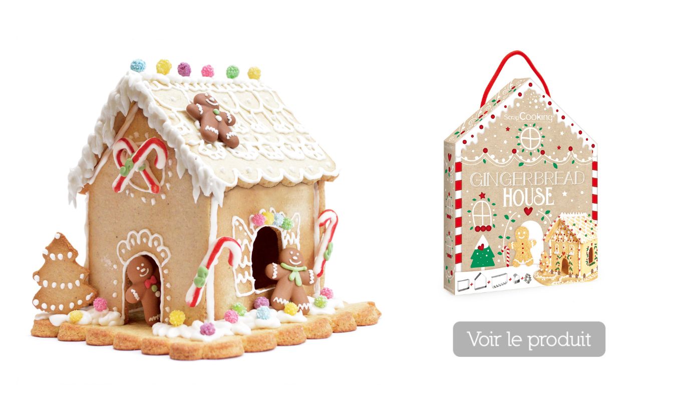 Construire une maison en pain d'épices - ScrapCooking.fr